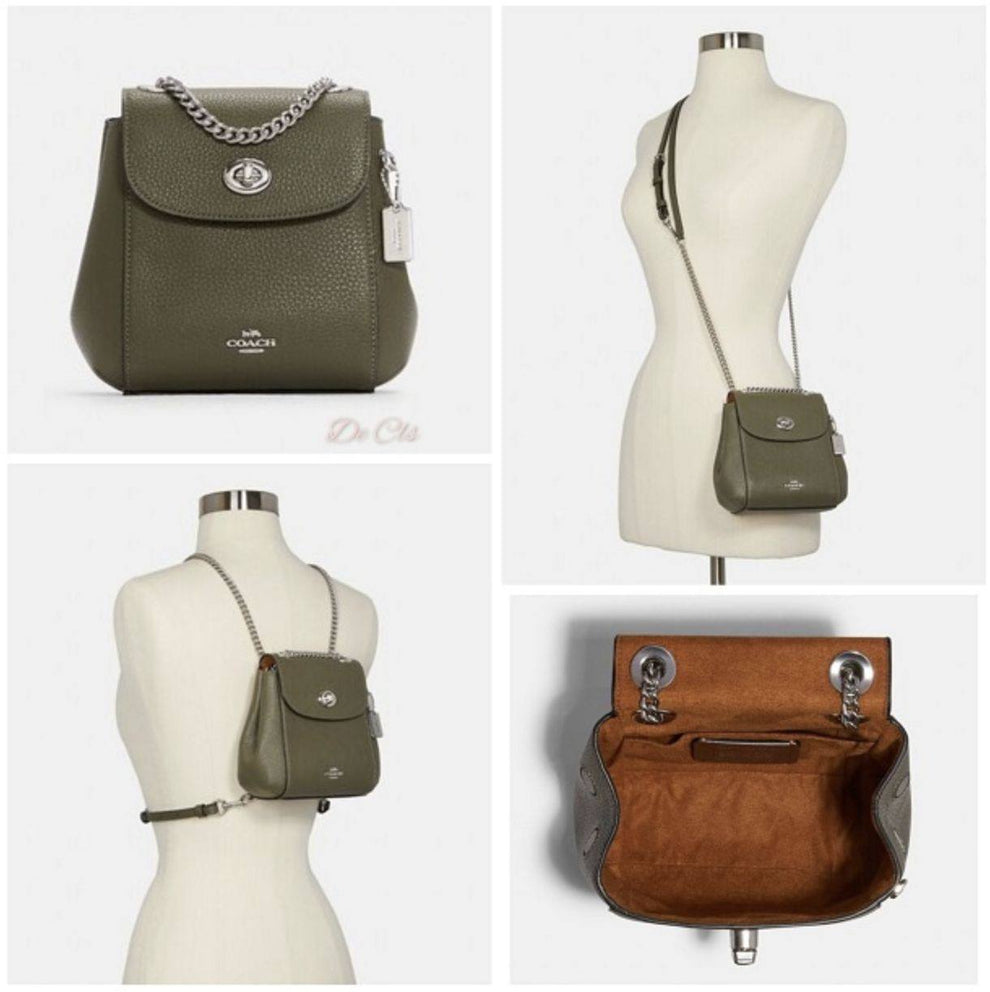 ORIG & IMPORTED COACH Convertible Mini Backpack Sage Green Bag ...