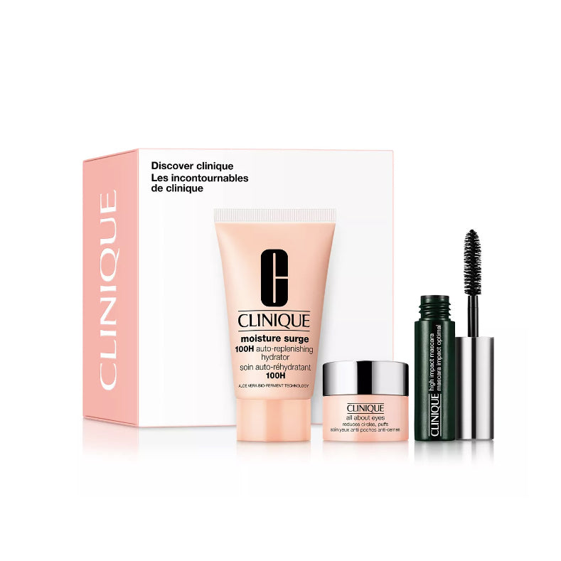 AUTHENTIC/ORIGINAL Clinique 3-Pc. Discovery Kit Set – Grandeur Store